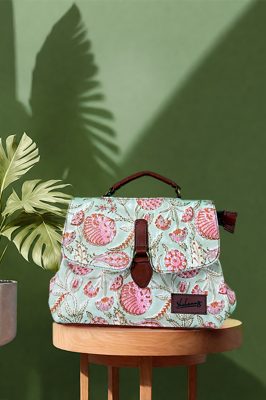 Buy Blue Lagoon Aqua Chique Bag | Elegant Aqua Blue Handbag for Stylish ...