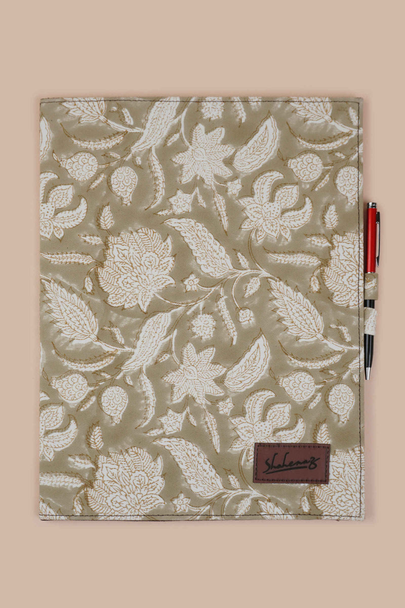 Buy Vintage Valley Hand Block Printed Green File Folder Online ...