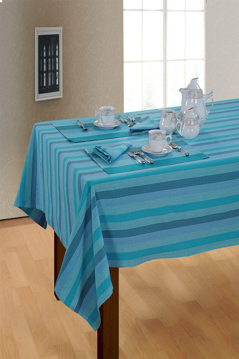 Buy Dine in Style with Blue Turquoise Ivan Table Cover Online ...